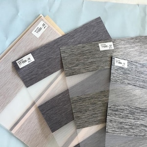 Zebra Blind Curtain Shade Combi Blind Customized Production Luxury ...