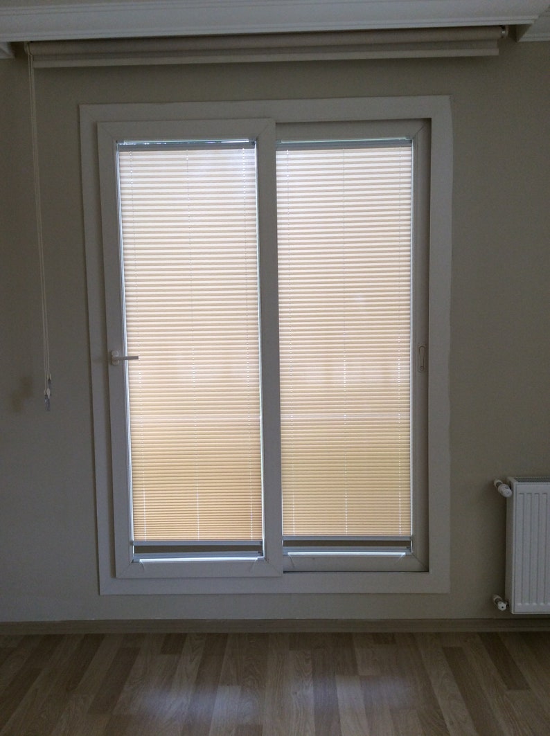 Sticker System Pleated Shade Plisse Curtain Cortinas Plisadas Sticker ...