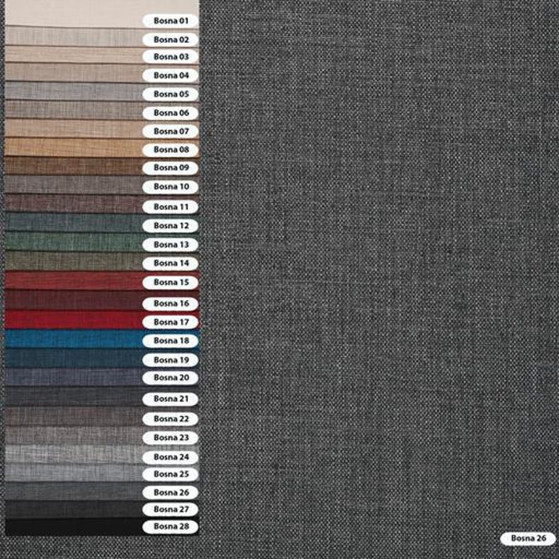 Linen Texture Furniture Sofa Upholstery Fabric - Etsy