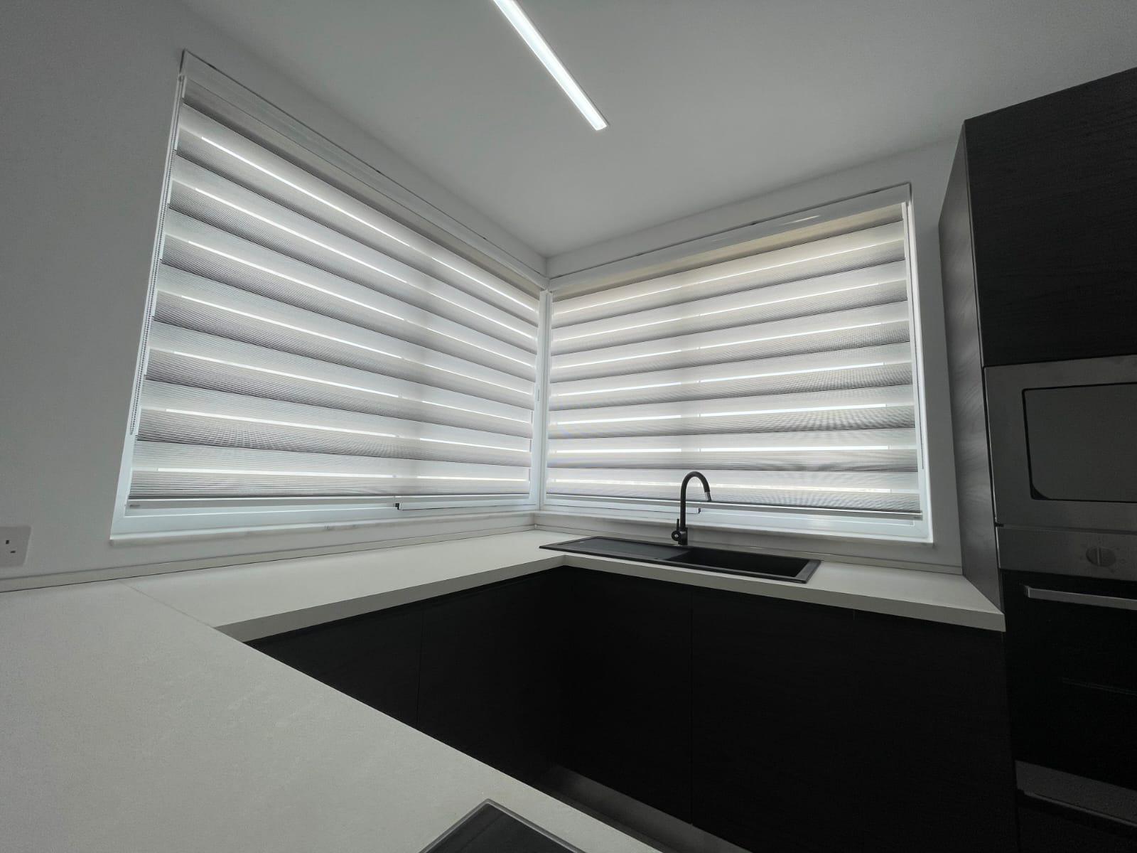 Zebra Blind Curtain Shade Combi Blind Customized Production Luxury ...