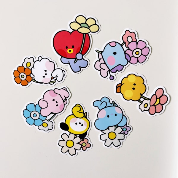 Bt21 Minini Flower - Etsy