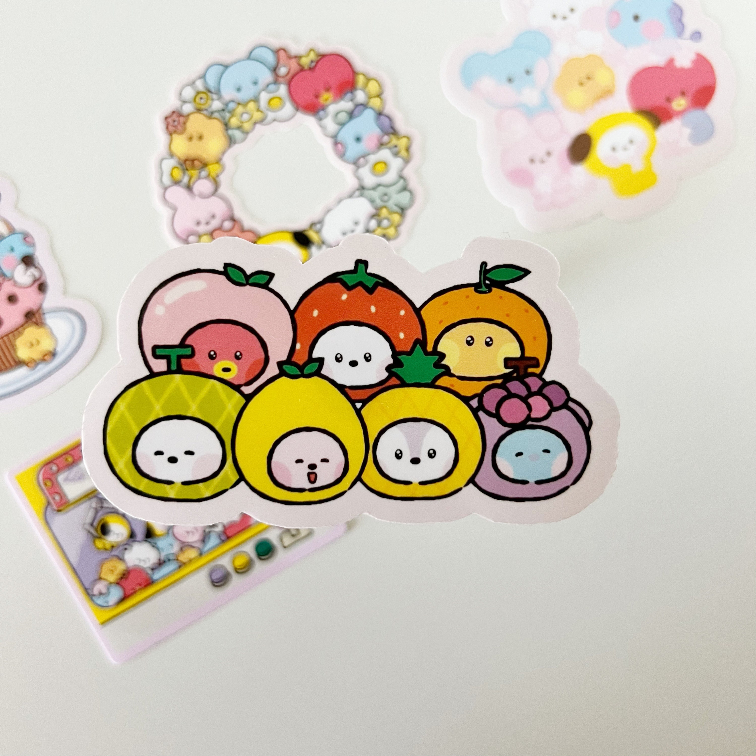 BT21 Minini Vinyl Sticker - Etsy