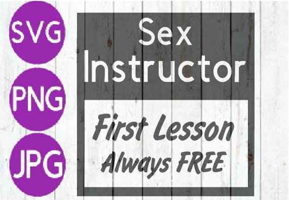 Sex Instructor First Lesson Free Etsy