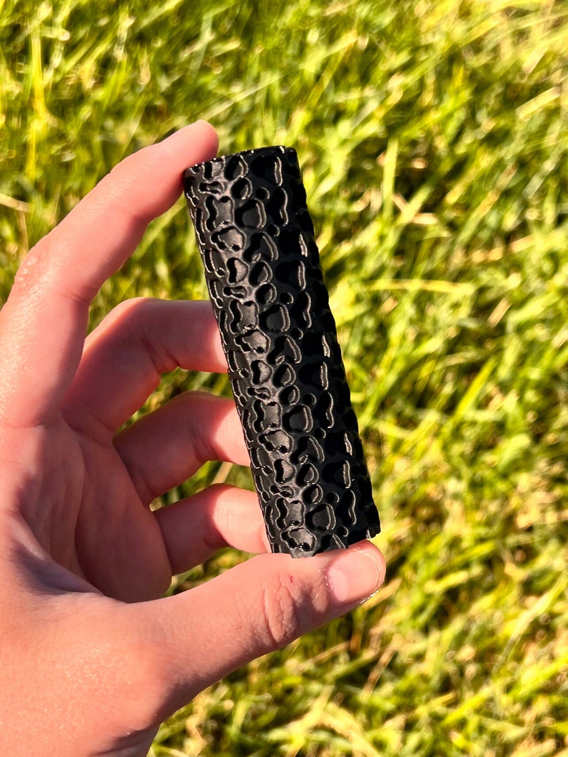 Small Cow Print Polymer Clay Texture Roller Hand Roller Clay Tools ...