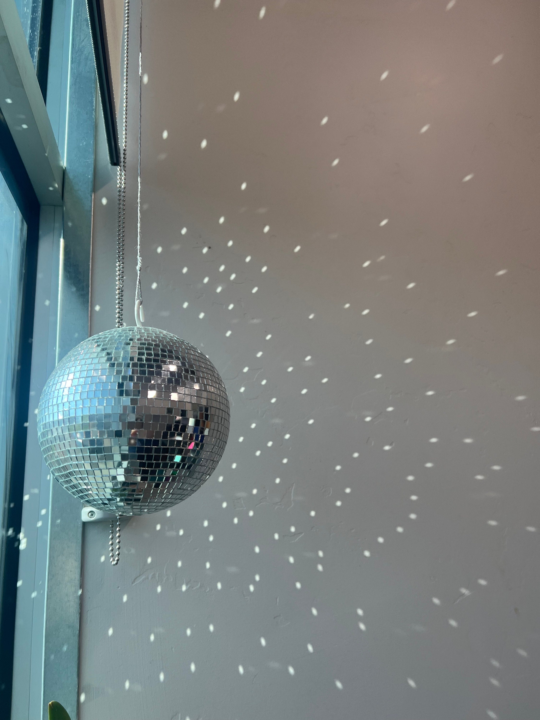 6 Inch Hanging Disco Ball - Etsy