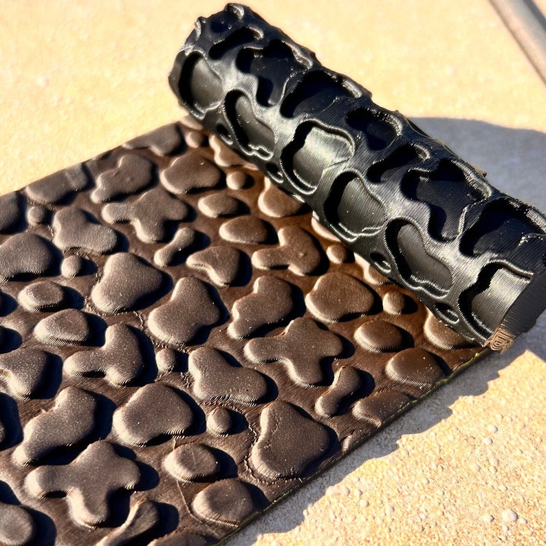 Large Cow Print Polymer Clay Texture Roller: Ceramic & Jewelry Tool - Etsy