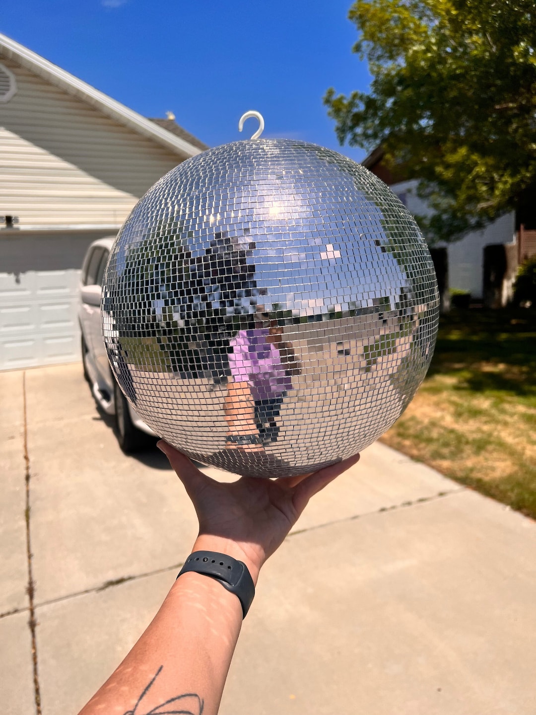 12 Inch Hanging Disco Ball-made to Order - Etsy