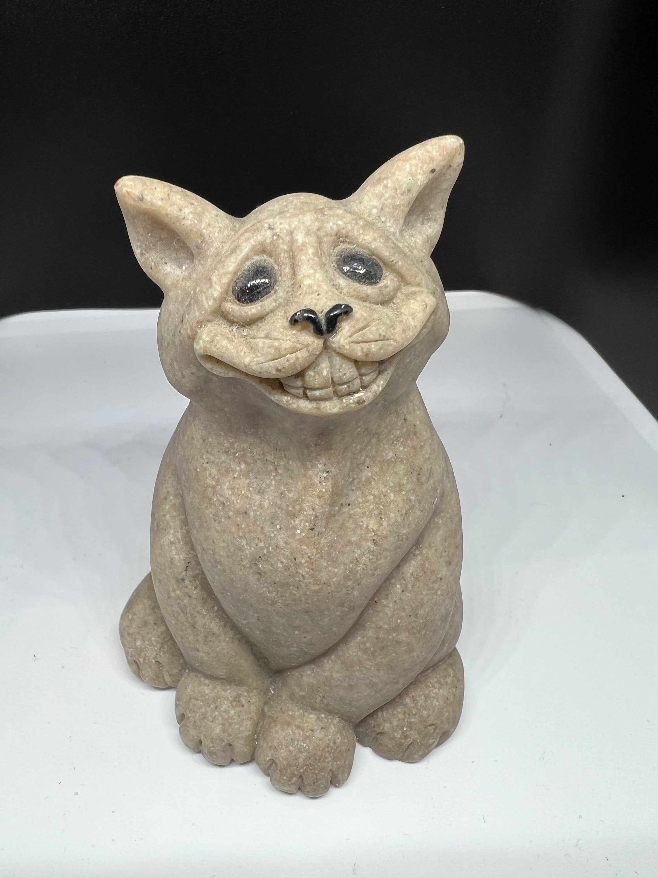 Quarry Critters 2000 Cat Figurine Chico Second Nature Design Vintage 4 ...