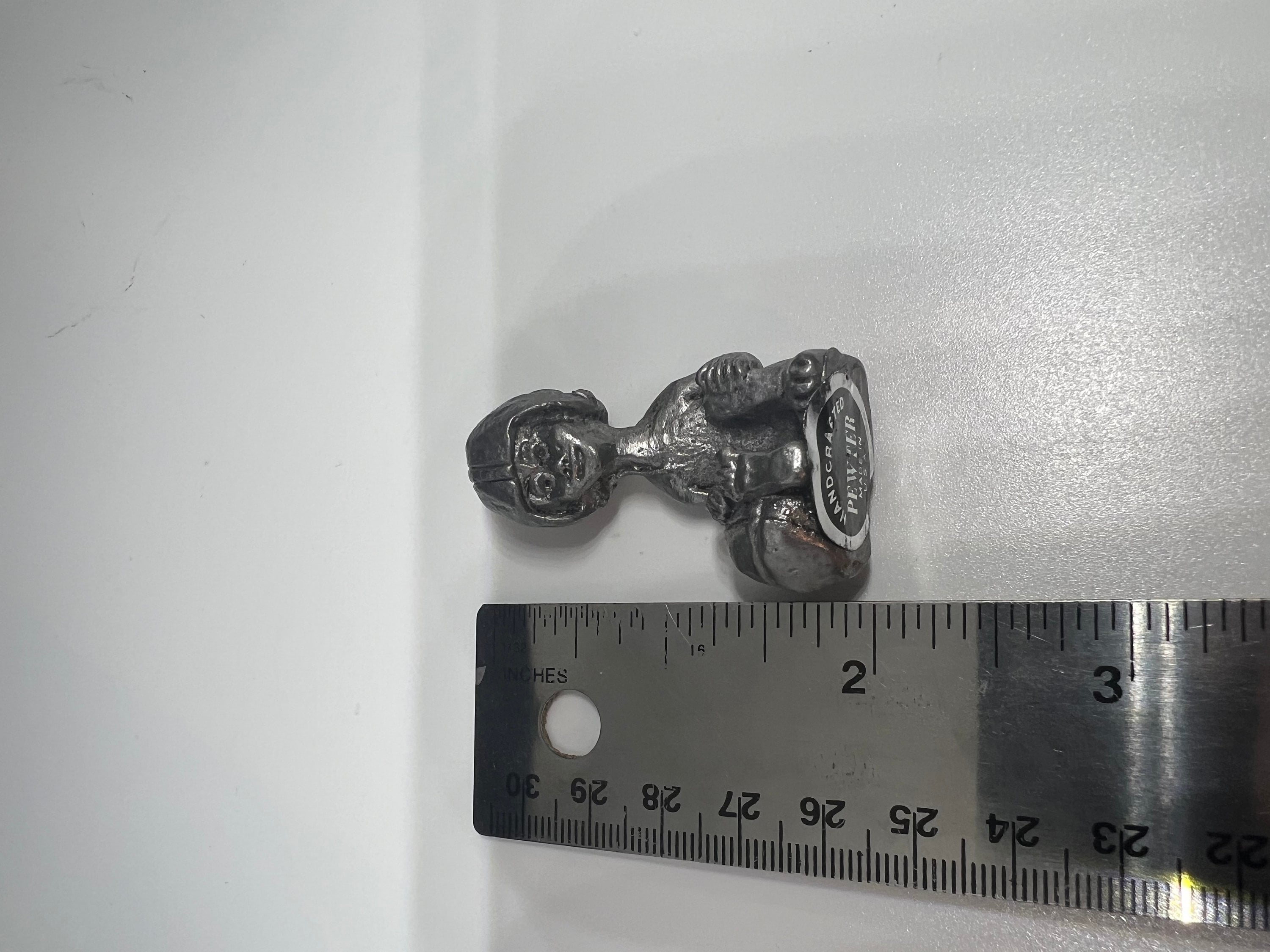 Tiny Pewter Football Player Figurine | Young Football Player - Etsy