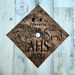Cowhide Grad Cap Topper - Etsy