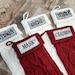 Cowhide Branded Christmas Stocking - Etsy