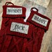 Cowhide Branded Christmas Stocking - Etsy
