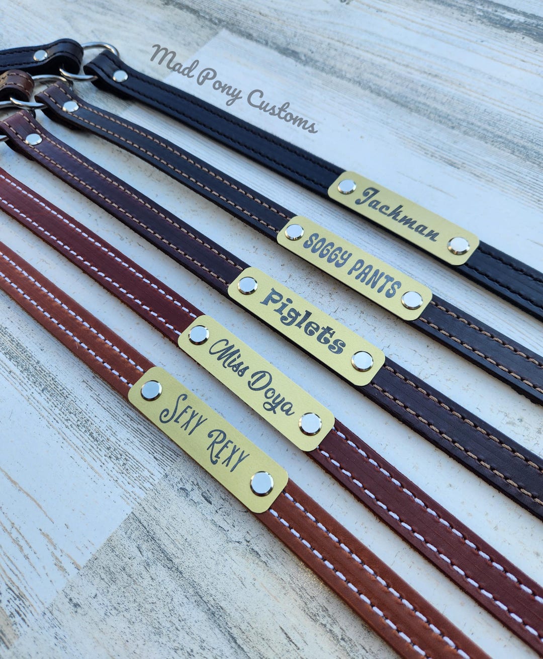 Horse Neck ID Collars - Etsy
