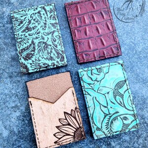 Custom Cowhide Card Holders - Etsy