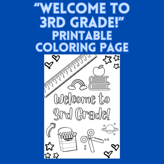 3rd Grade Coloring Pages [2025]