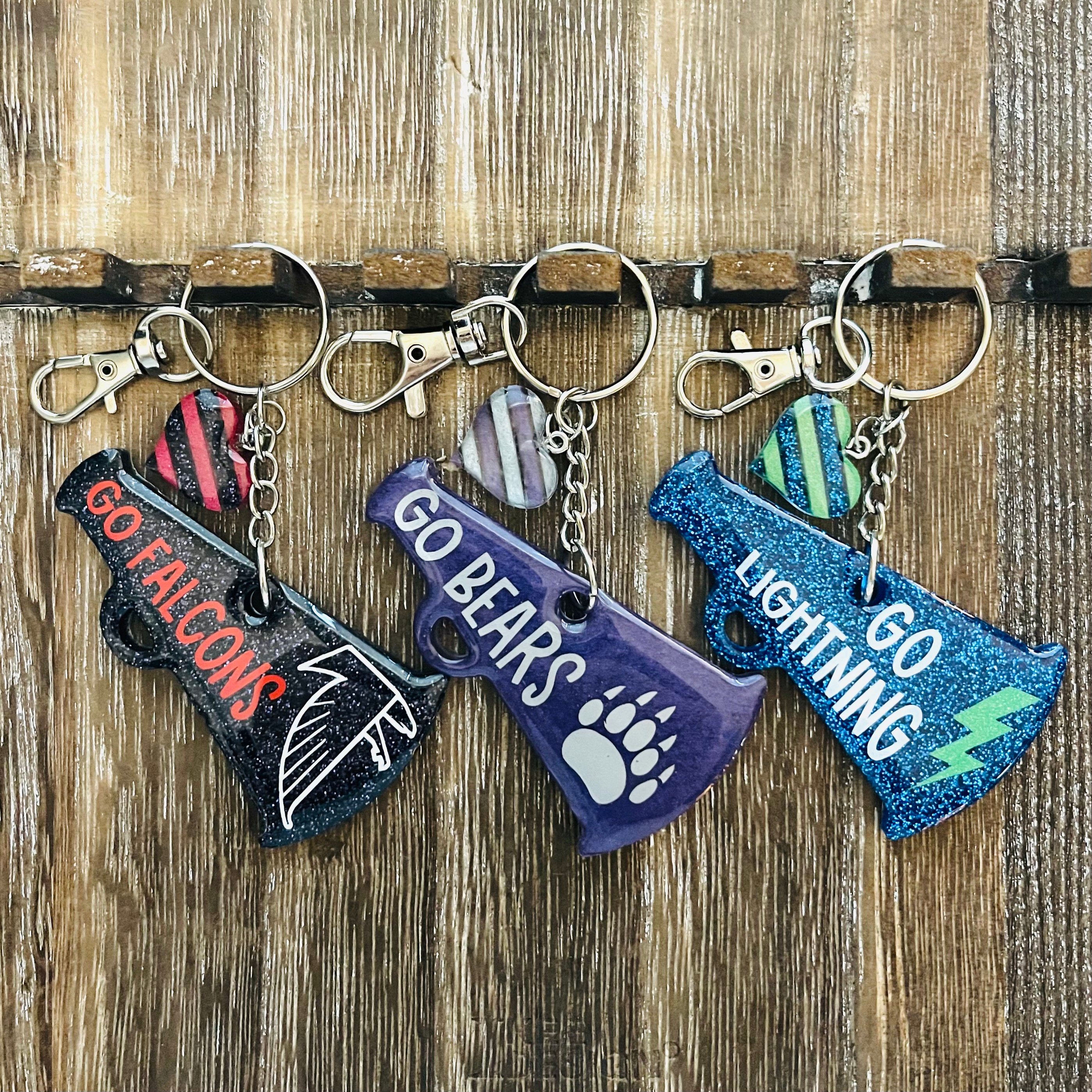 Keychain Fully Custom - Resin Cheer Megaphone Keychain - Bag Tag - Etsy