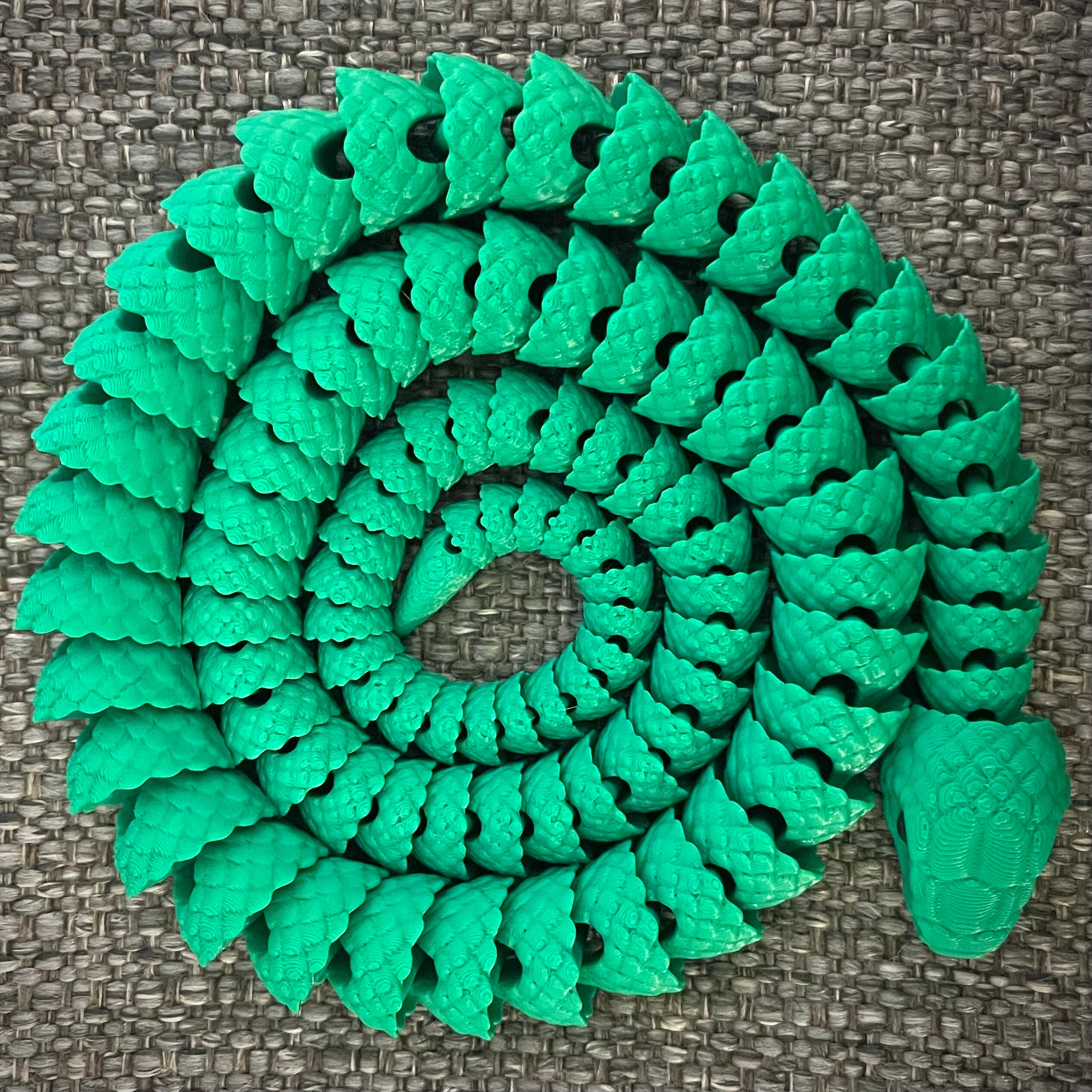 3D Printed Snake - Fidget Sensory Stress Toy - Articulating Toy - Etsy