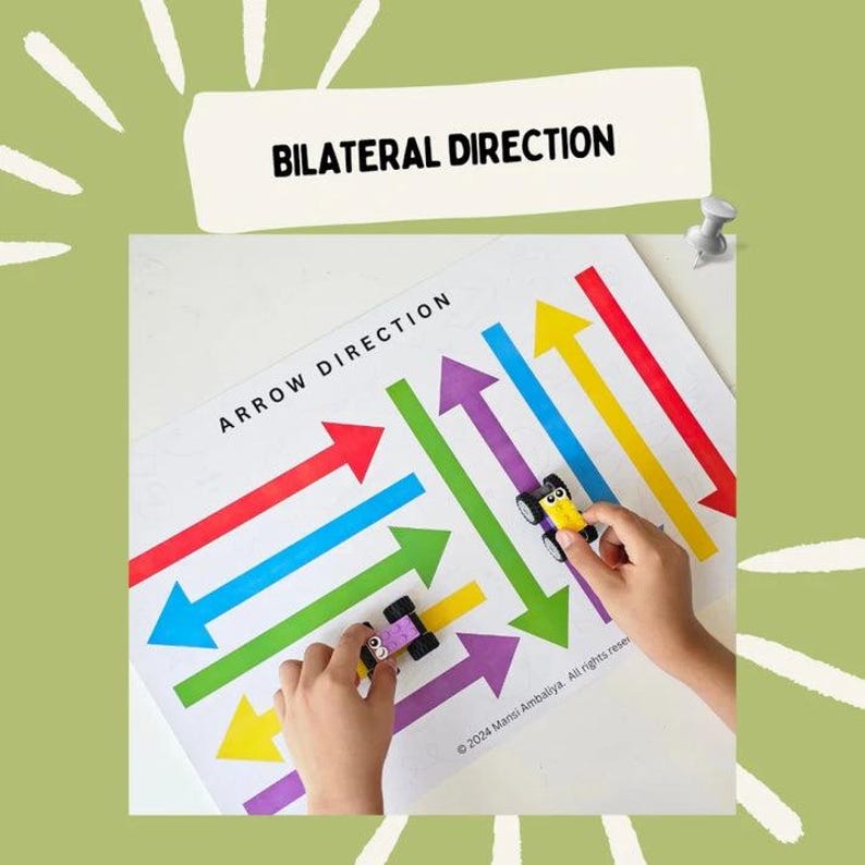 Bilateral Coordination Worksheets: Fine & Gross Motor Skills (digital ...