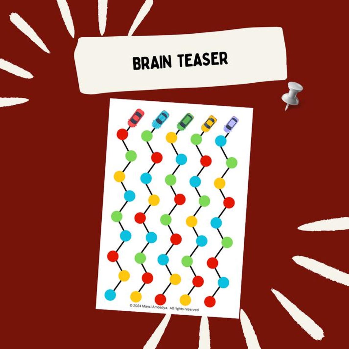 Prek Brain Boosting Worksheets: Cognitive Skills Activities (set of 5 ...