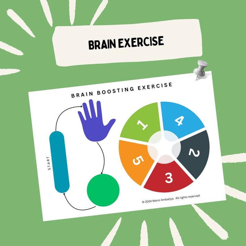 Brain Boosting Exercise Worksheets: Cognitive Skills & Memory (digital ...