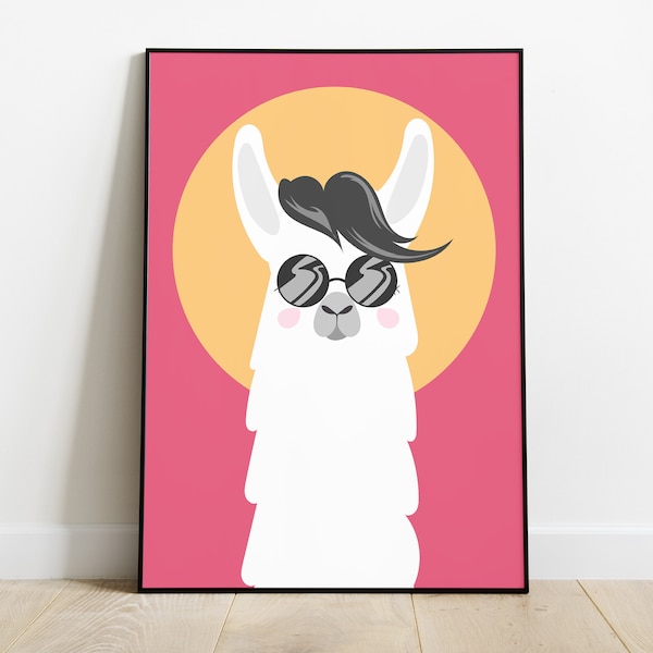 Kuzco Llama Poster - Etsy