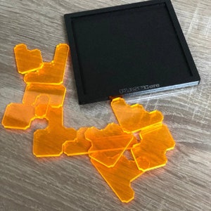 Acrylic Glow Puzzles - Etsy