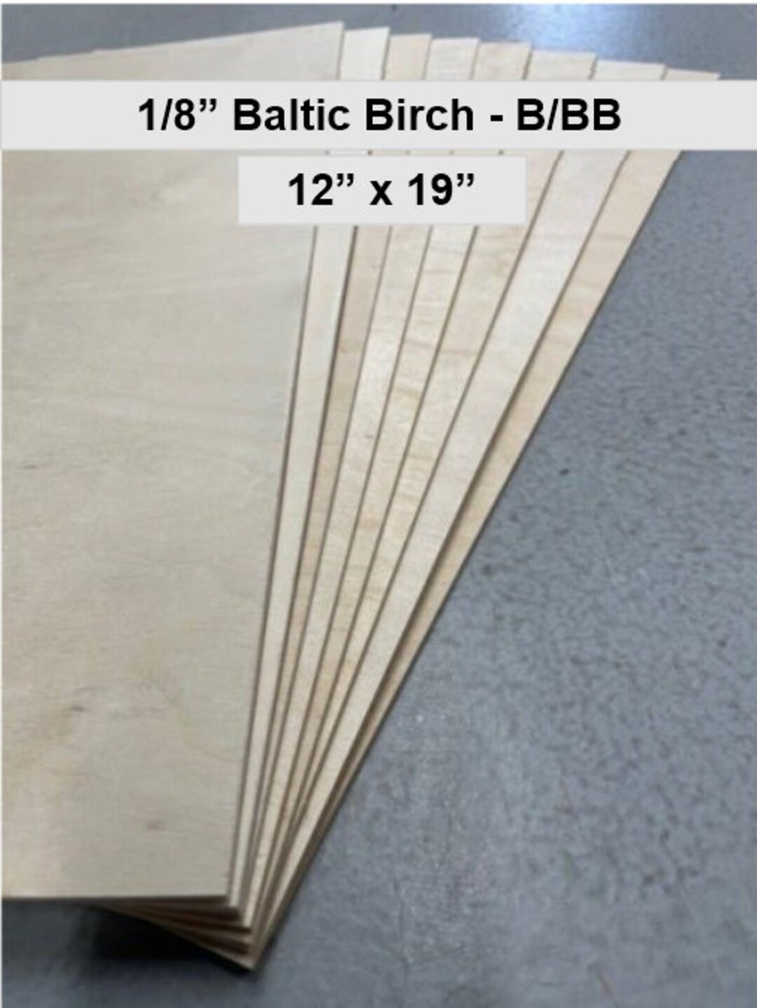 Baltic Birch Sheets - Glowforge Ready - B/BB Premium Wood 1/8" - Etsy