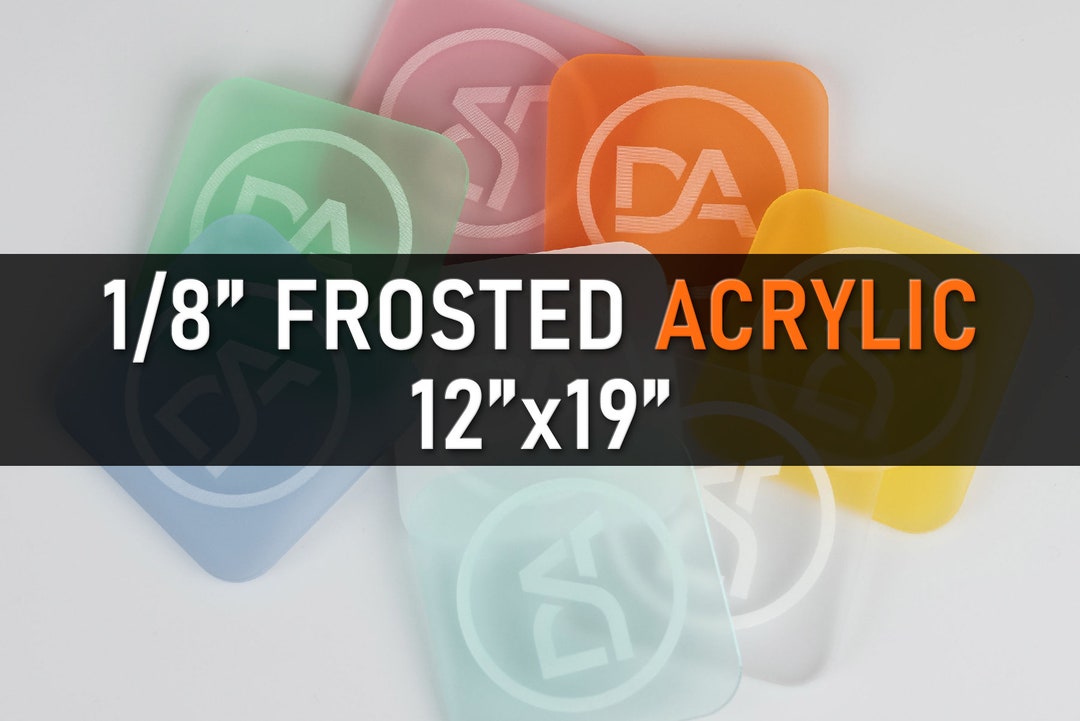 Frosted Acrylic Sheets Plexiglass Sheets Cast Acrylic Sheets - Etsy