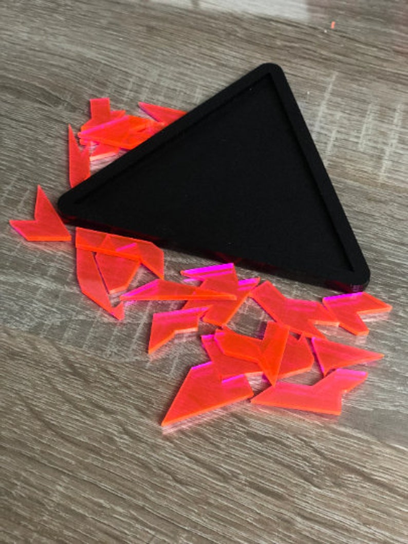 Acrylic Glow Puzzles | Etsy