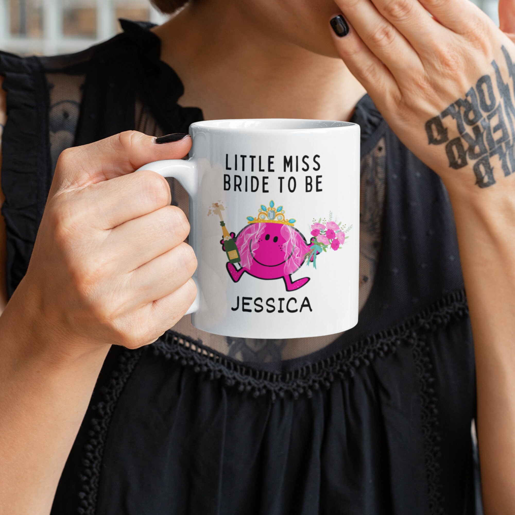 Personalised Little Miss Bride to Be Bride Mug Engagement - Etsy