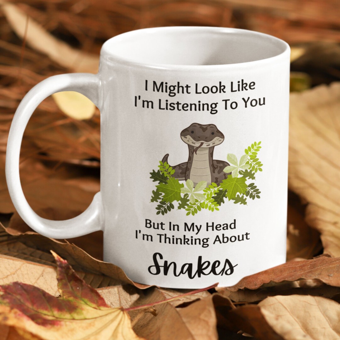 Snake Mug, Gift for Snake Lovers, Snake Owner, Coffee Mug for Snake ...