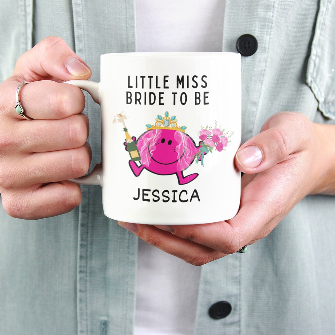 Personalised Little Miss Bride to Be, Bride Mug, Engagement Gift, Bride ...