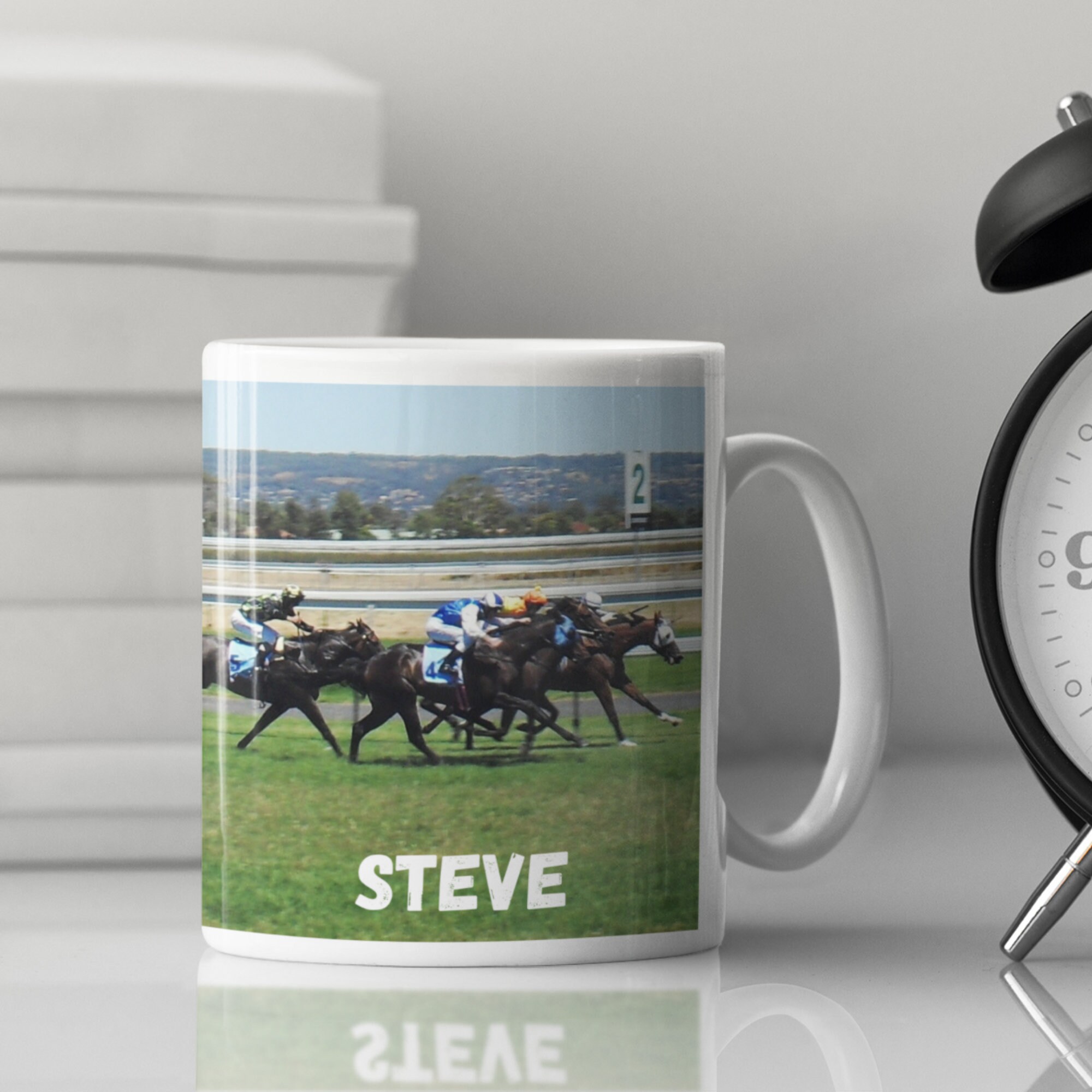 Personalized Horse Racing Mug Gift for Horse Racing Punter - Etsy