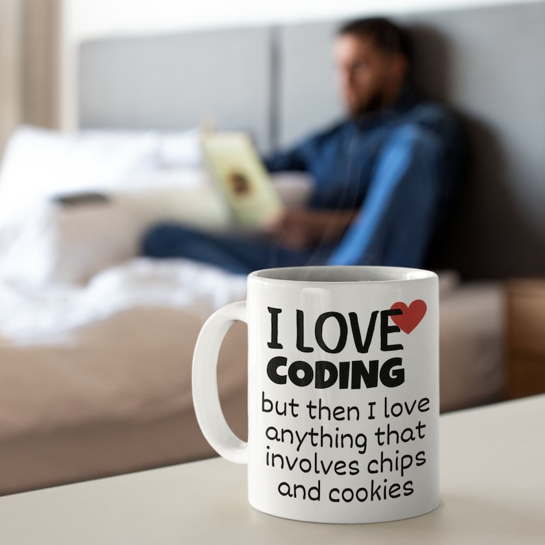 Coding Mug T For Coder I Love Coding Chips And Cookies Computer Programming Programmer 2038