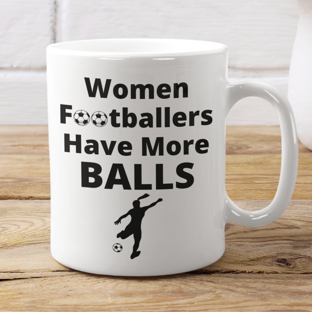 Women's Football Mug: Girl Power Soccer Gift - Etsy