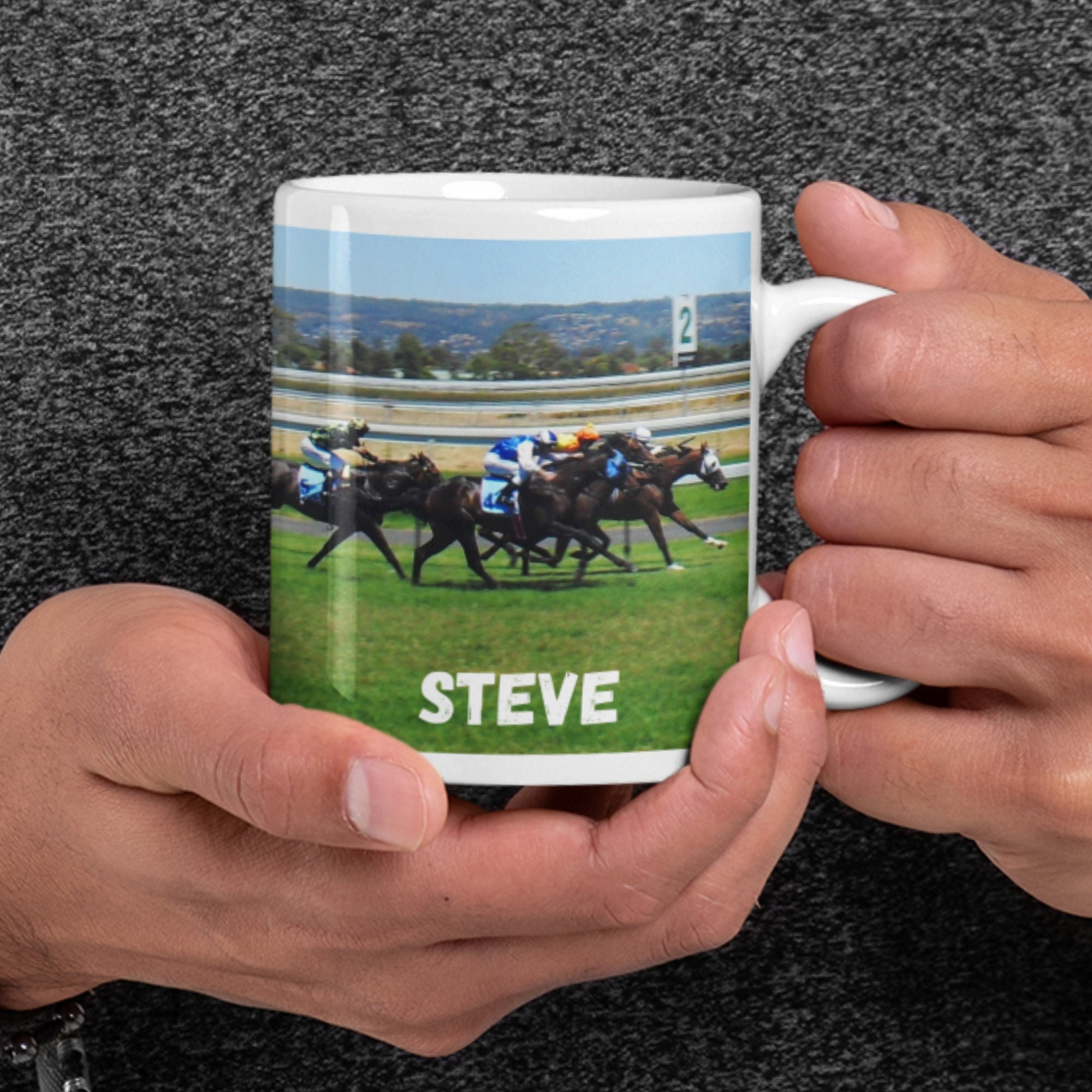 Personalized Horse Racing Mug Gift for Horse Racing Punter - Etsy