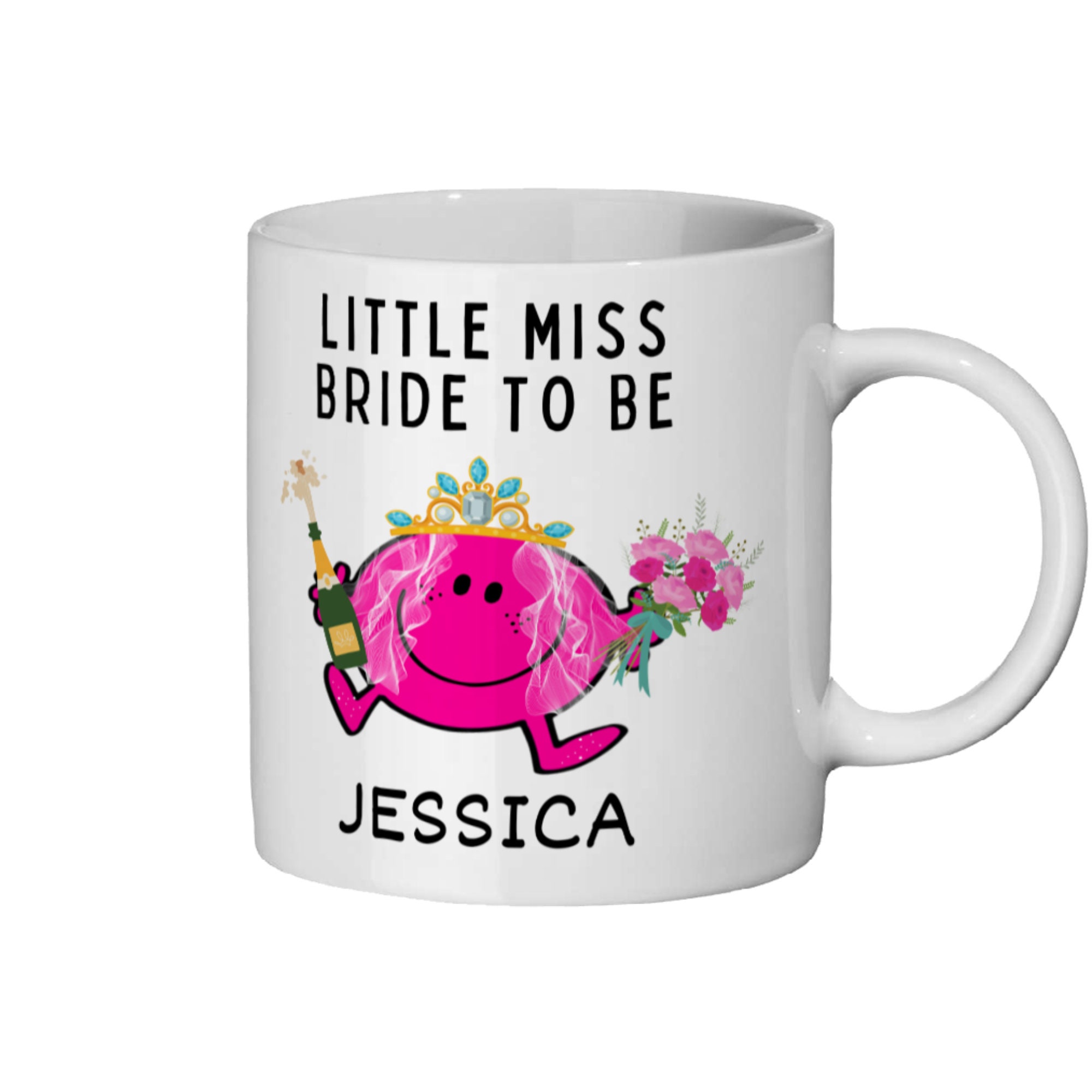 Personalised Little Miss Bride to Be Bride Mug Engagement - Etsy
