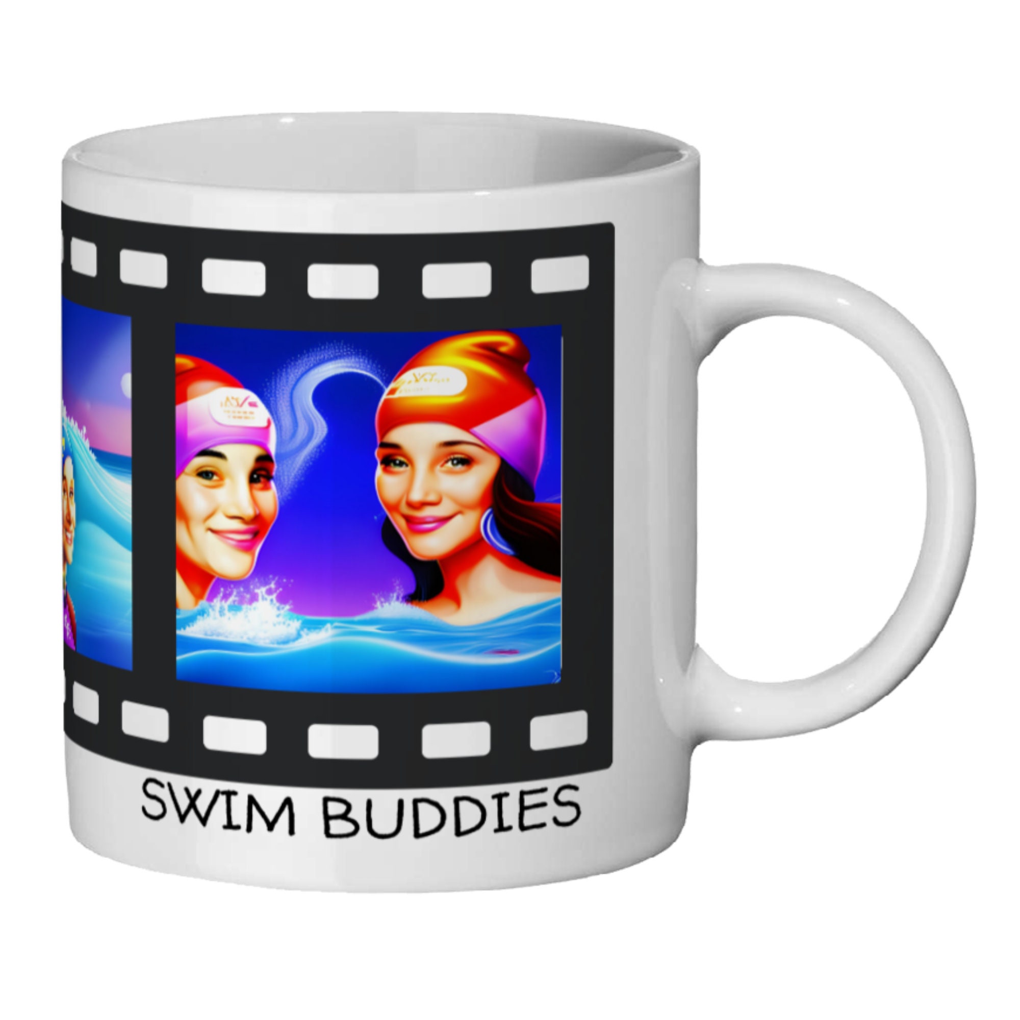 Personalized Swimmer Mug, for Swim Buddies, Gift for Swimmer, Swimming ...
