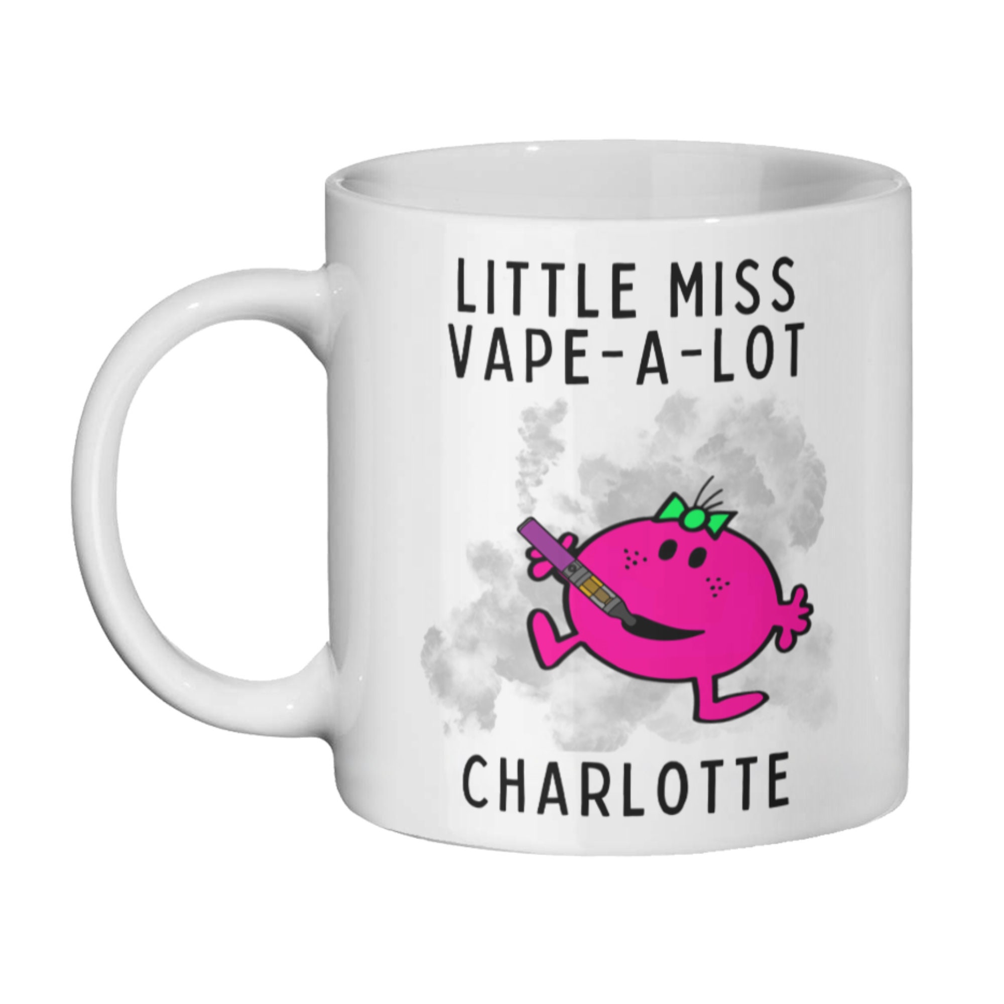 Personalised Little Miss Vape-a-lot Mug Vaping Mug Gift for - Etsy