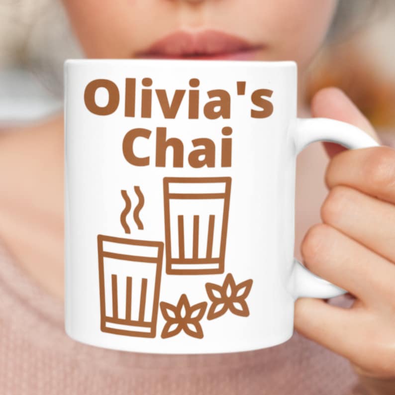 Personalized Mug, Chai Mug, Masala Chai Cup, Chai Lover, Tea Cup, Chai ...
