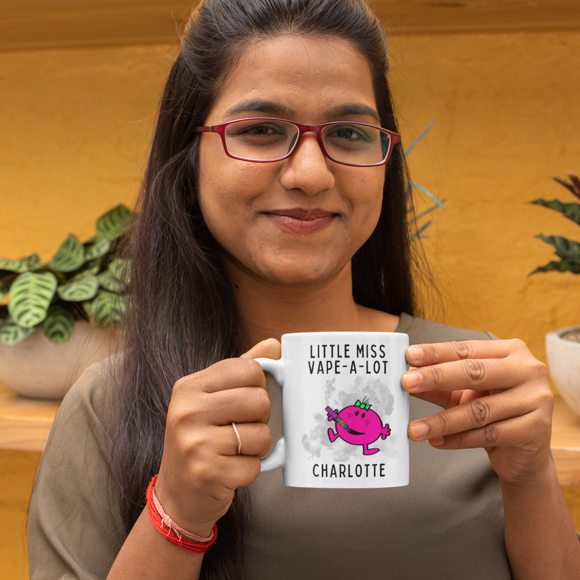 Personalised Little Miss Vape-a-lot Mug Vaping Mug Gift for - Etsy