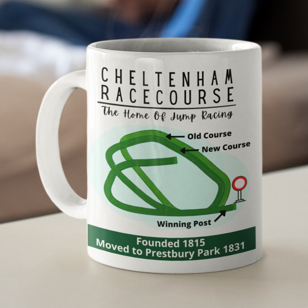 Cheltenham Racecourse Mug, Prestbury Park, Horse Racing Gift, National ...