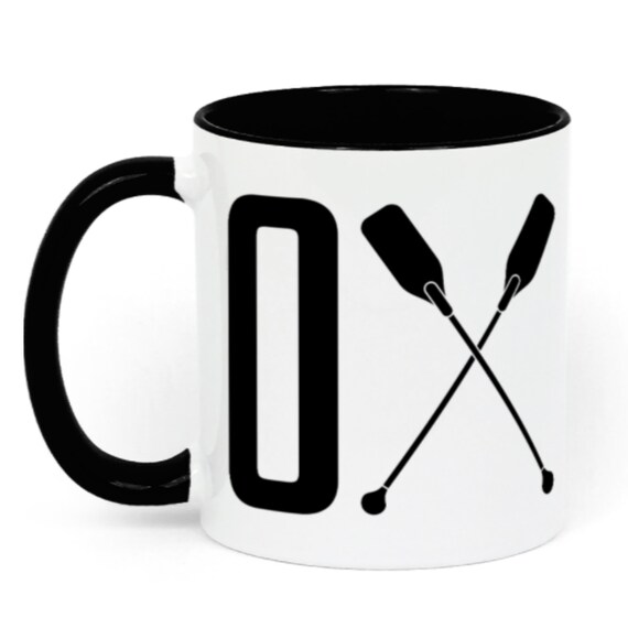 Rowing Mug: Cox Coxswain Rower Boat Race Two Toned Ceramic - Etsy UK