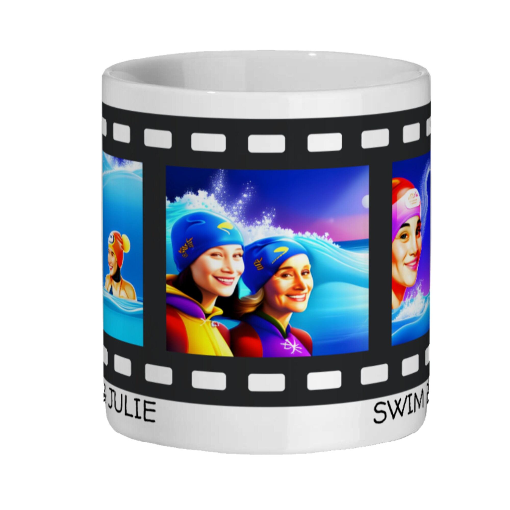 Personalized Swimmer Mug, for Swim Buddies, Gift for Swimmer, Swimming ...