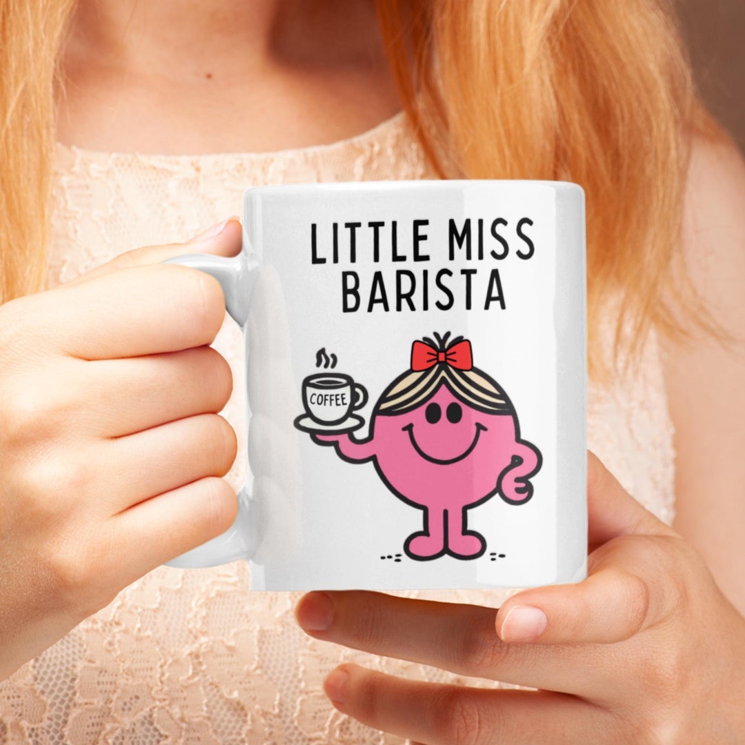 Little Miss Barista Mug or Coaster, Coffee Lover Gift, Funny Barista ...