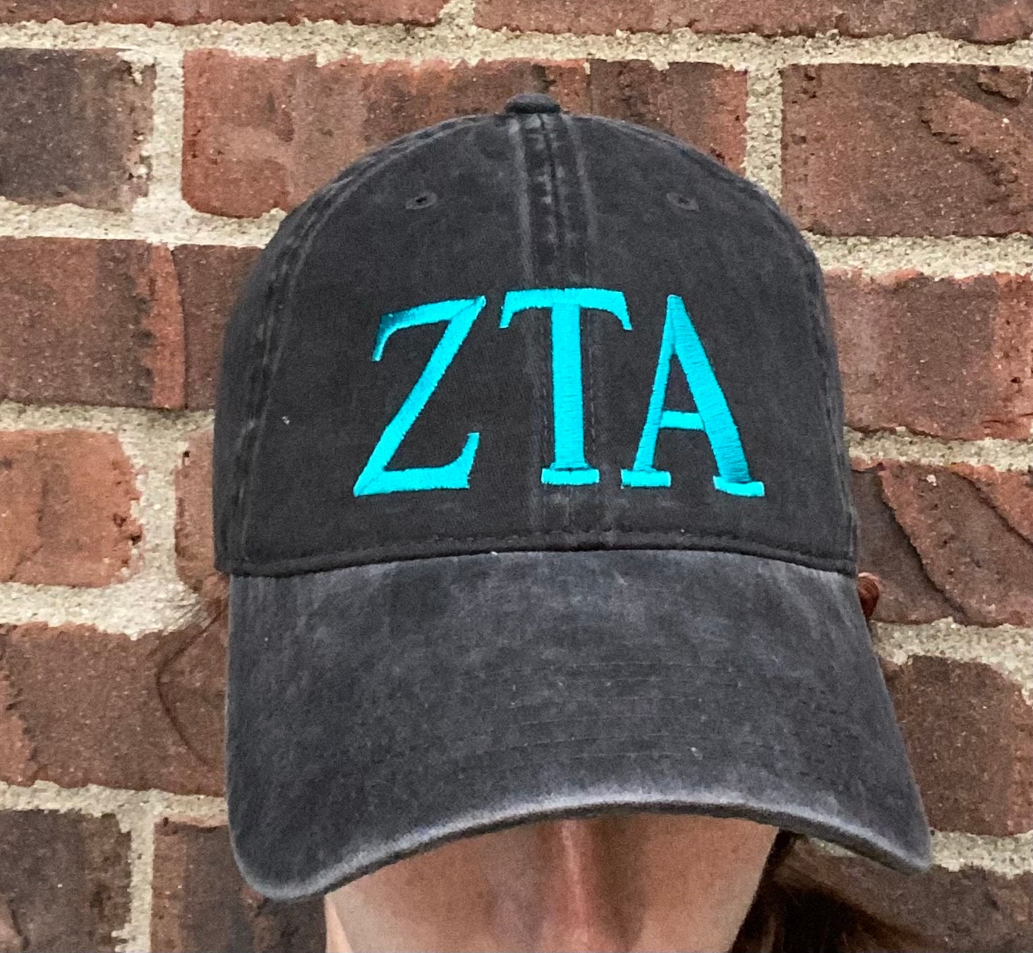 Zeta Tau Alpha Hat Pigment Dye Hat ZTA Hat Zeta Tau Alpha - Etsy