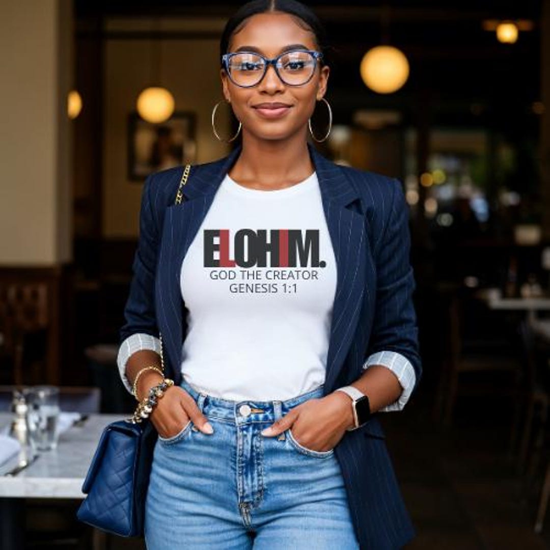 Elohim- God the Creator. Genesis 1:1 - Etsy