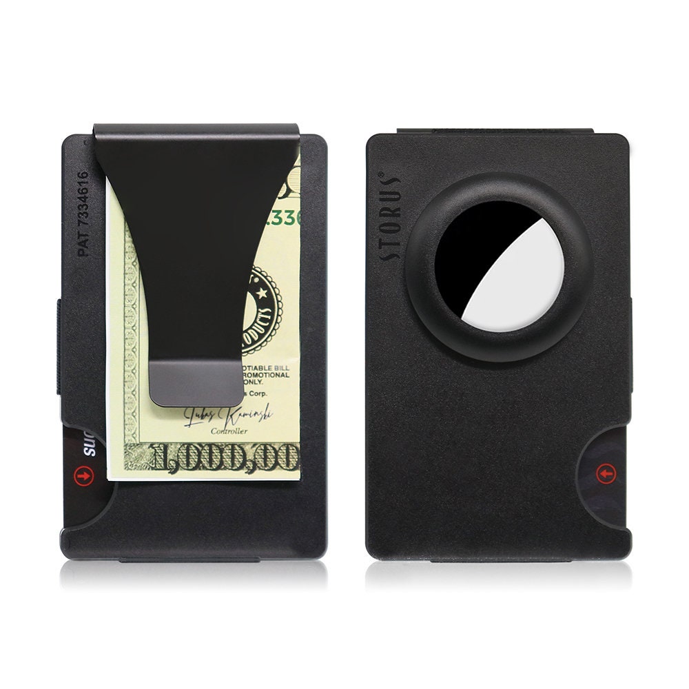 Smart® Wallet Trackable RFID Blocking Metal Card Holder Money Clip ...