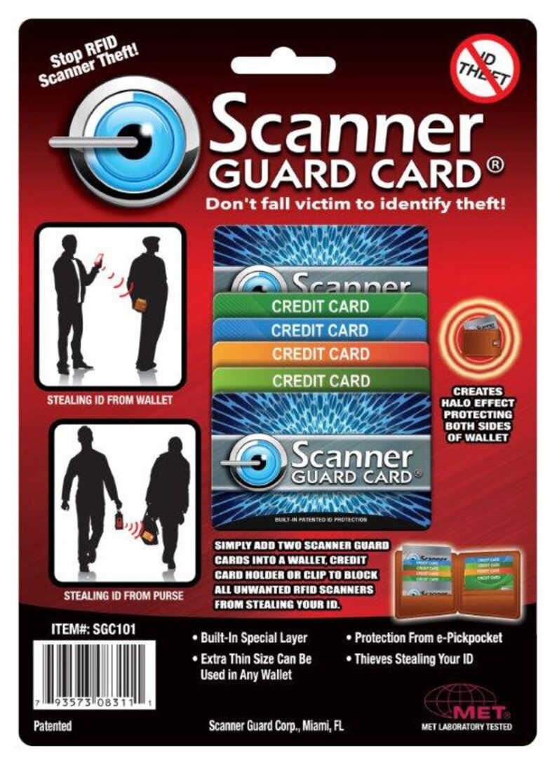Storus® RFID Scanner Guards Cards, Protect Your Credit Cards + Ids From ...