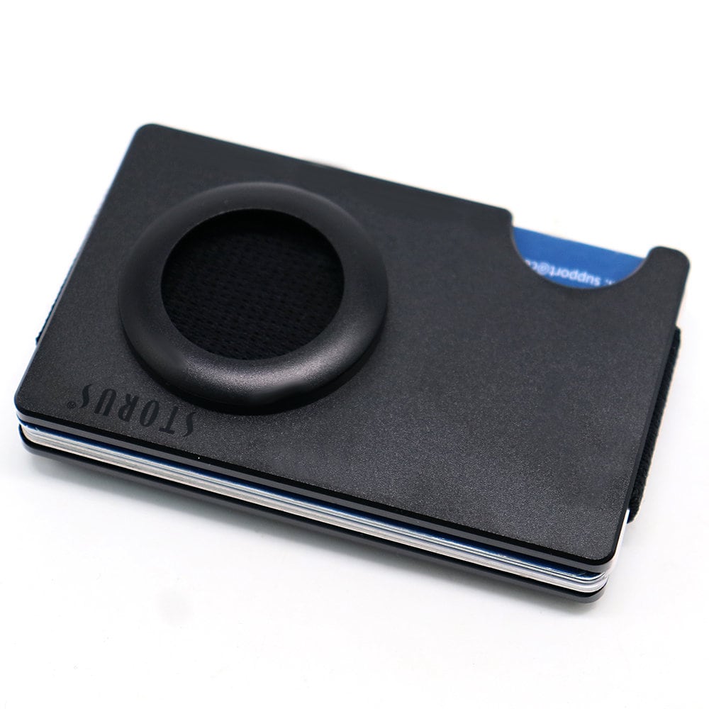 Smart® Wallet Trackable RFID Blocking Metal Card Holder Money Clip ...